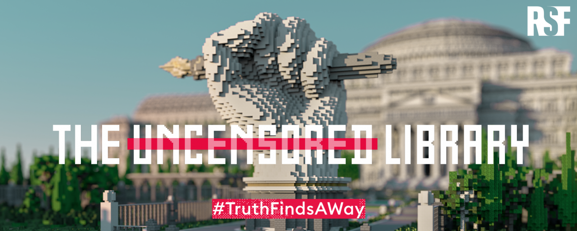RSF Creates ‘The Uncensored Library’ In Minecraft