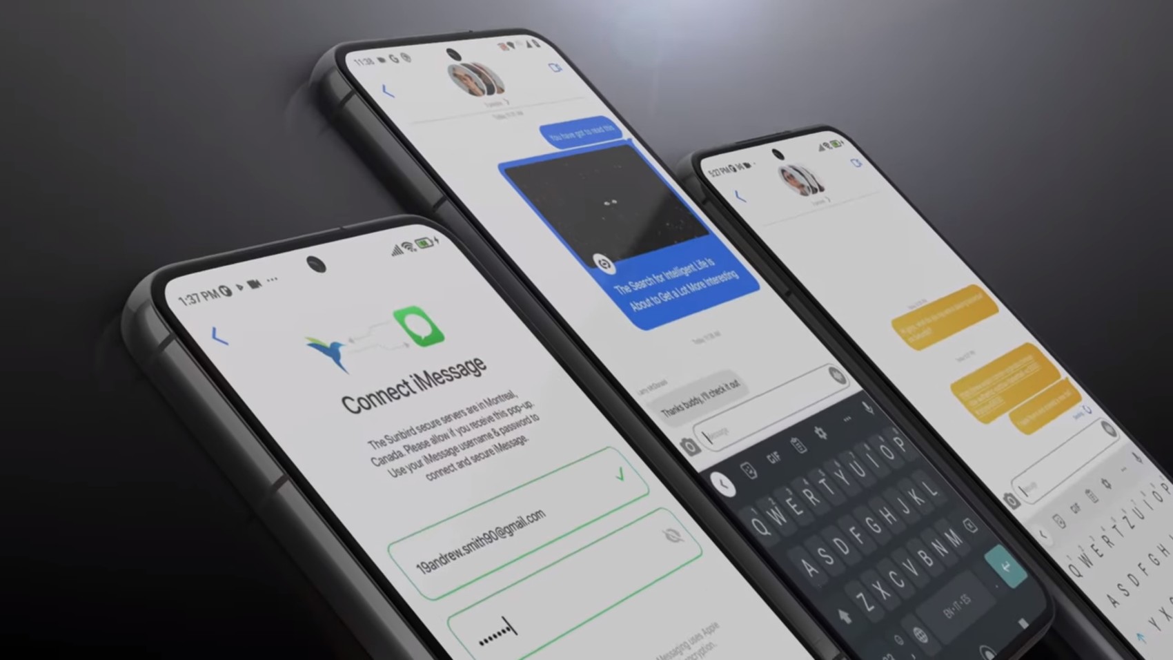 Sunbird Promises to Bring iMessage to Android