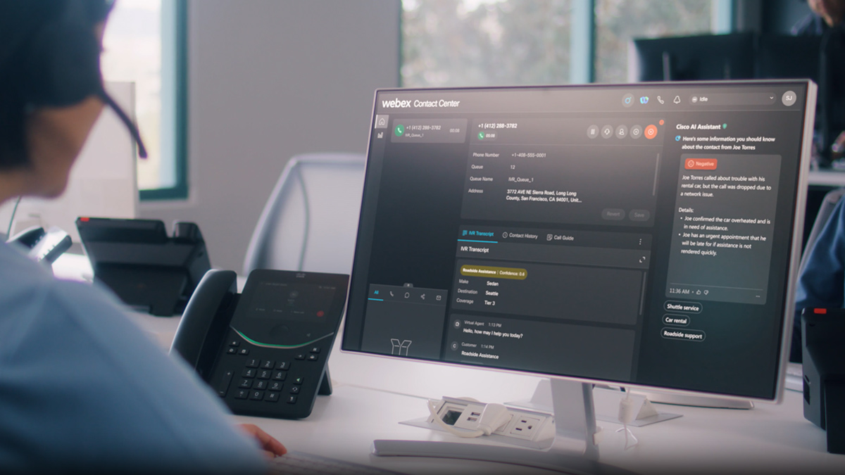 Cisco Webex Leverages AI to Improve Contact Center Interaction