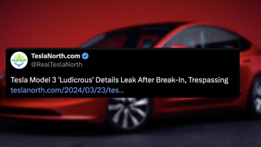 Tesla Model 3 Ludicrous Leaked Details Spark Controversy