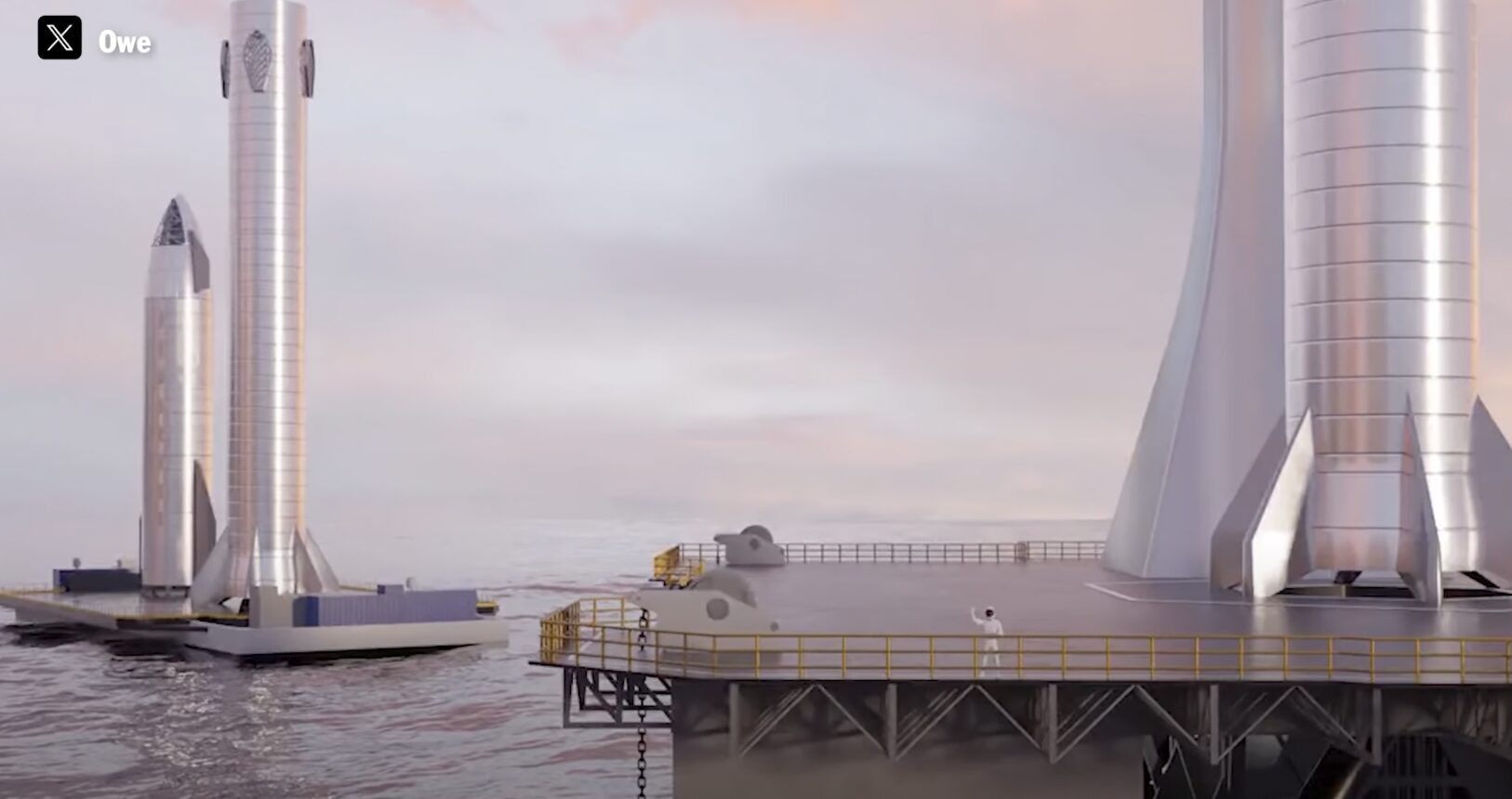SpaceX's Ambitious Leap: Virtual Launch Towers at Sea Set to Transform ...