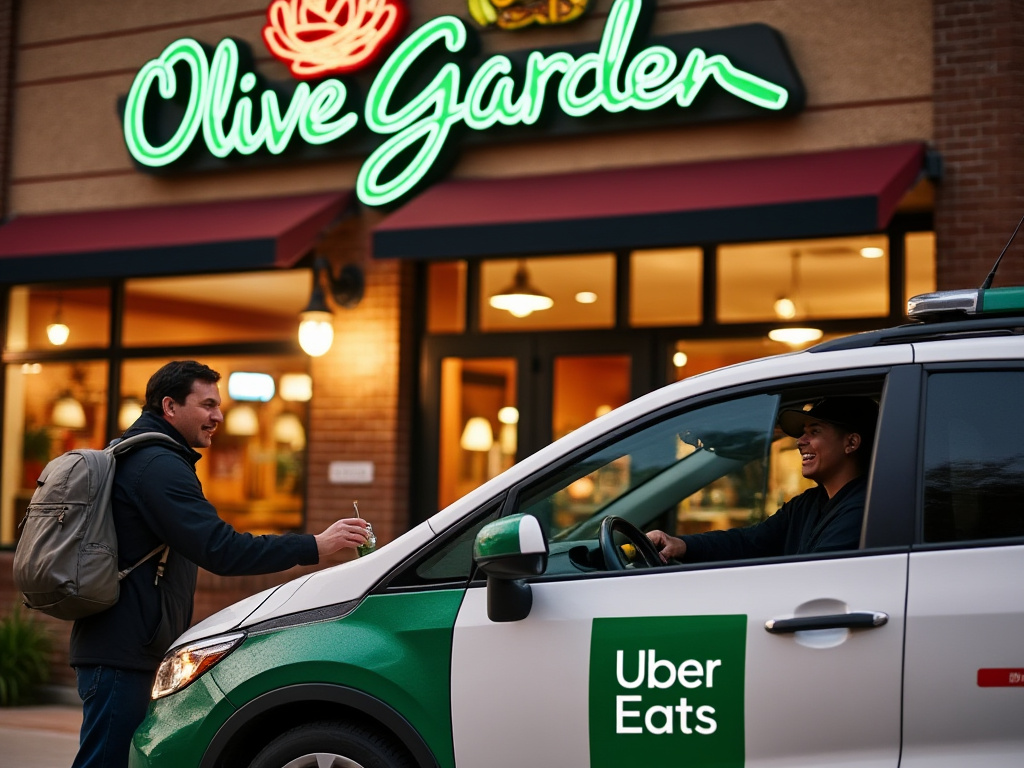 After Years of Resistance, Olive Garden Embraces Uber Eats for Delivery