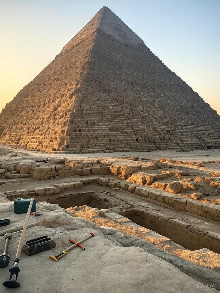 Hidden Chambers in Great Pyramid Challenge Egyptian History Timelines
