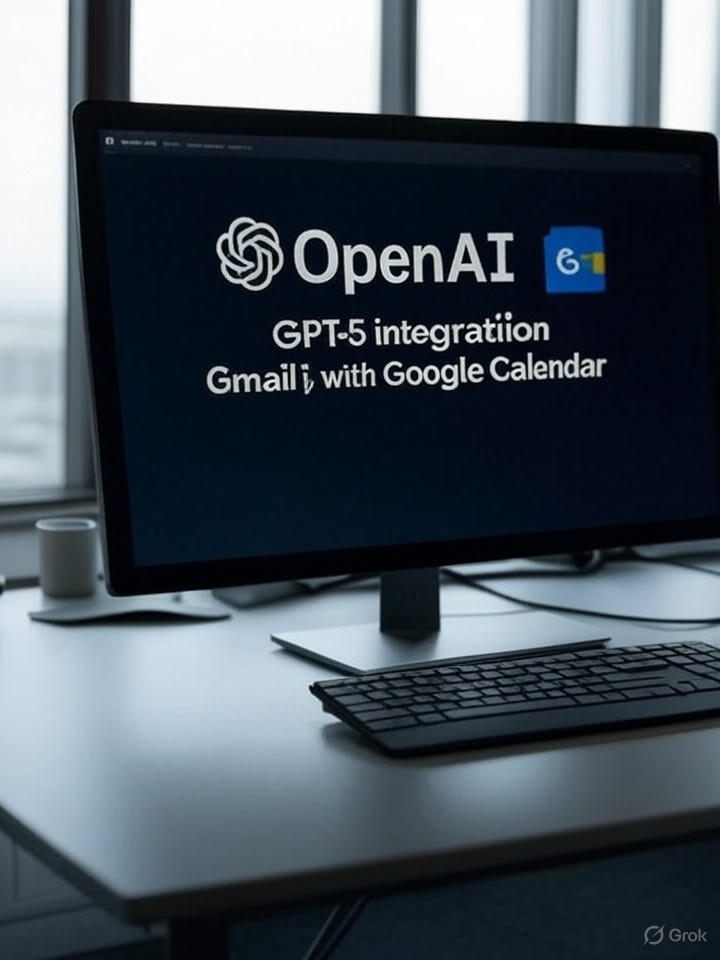 OpenAI Launches GPT-5 with Gmail and Calendar Integration