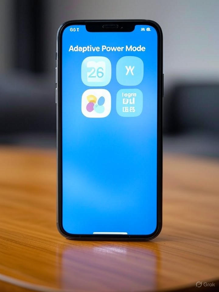iOS 26 Debuts AI Adaptive Power Mode for Better Battery Life