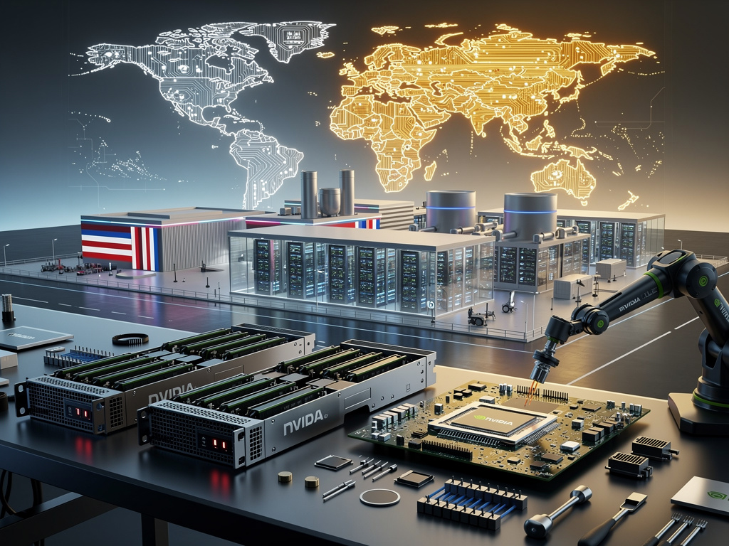 Nvidia CEO Urges AI Reshoring to Revive US Middle Class Jobs