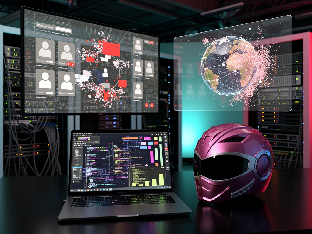 Pink Power Ranger Hacker Deletes White Supremacist Dating Site Live